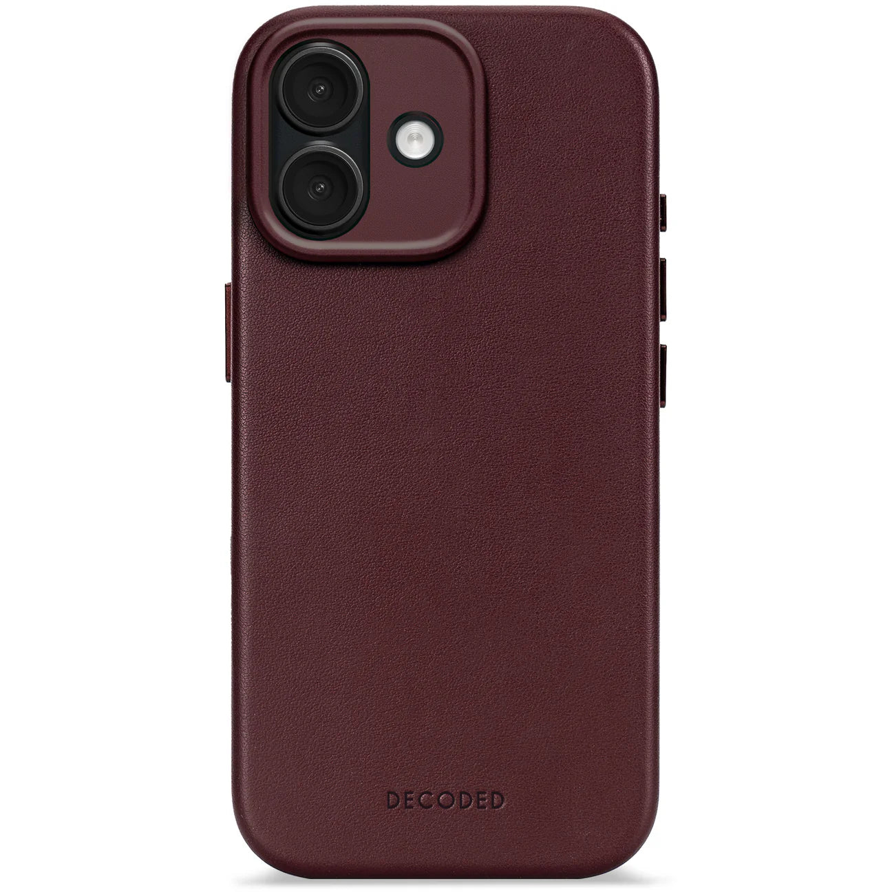 Decoded BackCover MagSafe Skinndeksel til iPhone 17 - Dark Ruby – Eplehuset