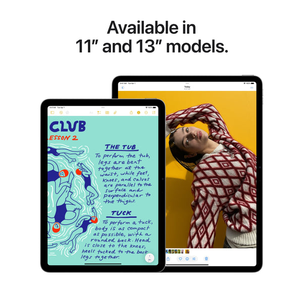 iPad Air 13-tommer Wi-Fi 256GB - Blå (M3) – Eplehuset