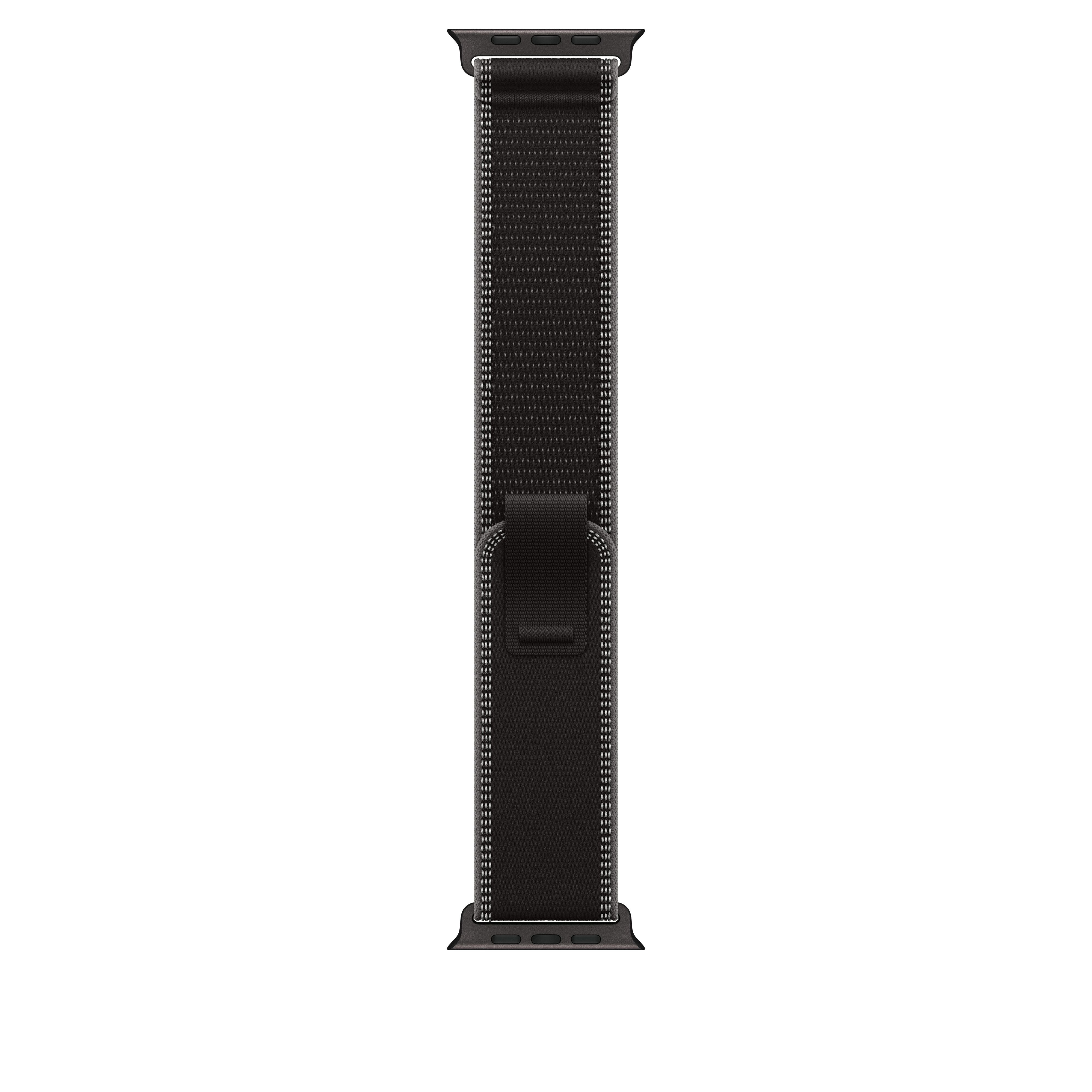49/46 mm Black/Charcoal Trail Loop - M/L - Black Titanium Finish ...