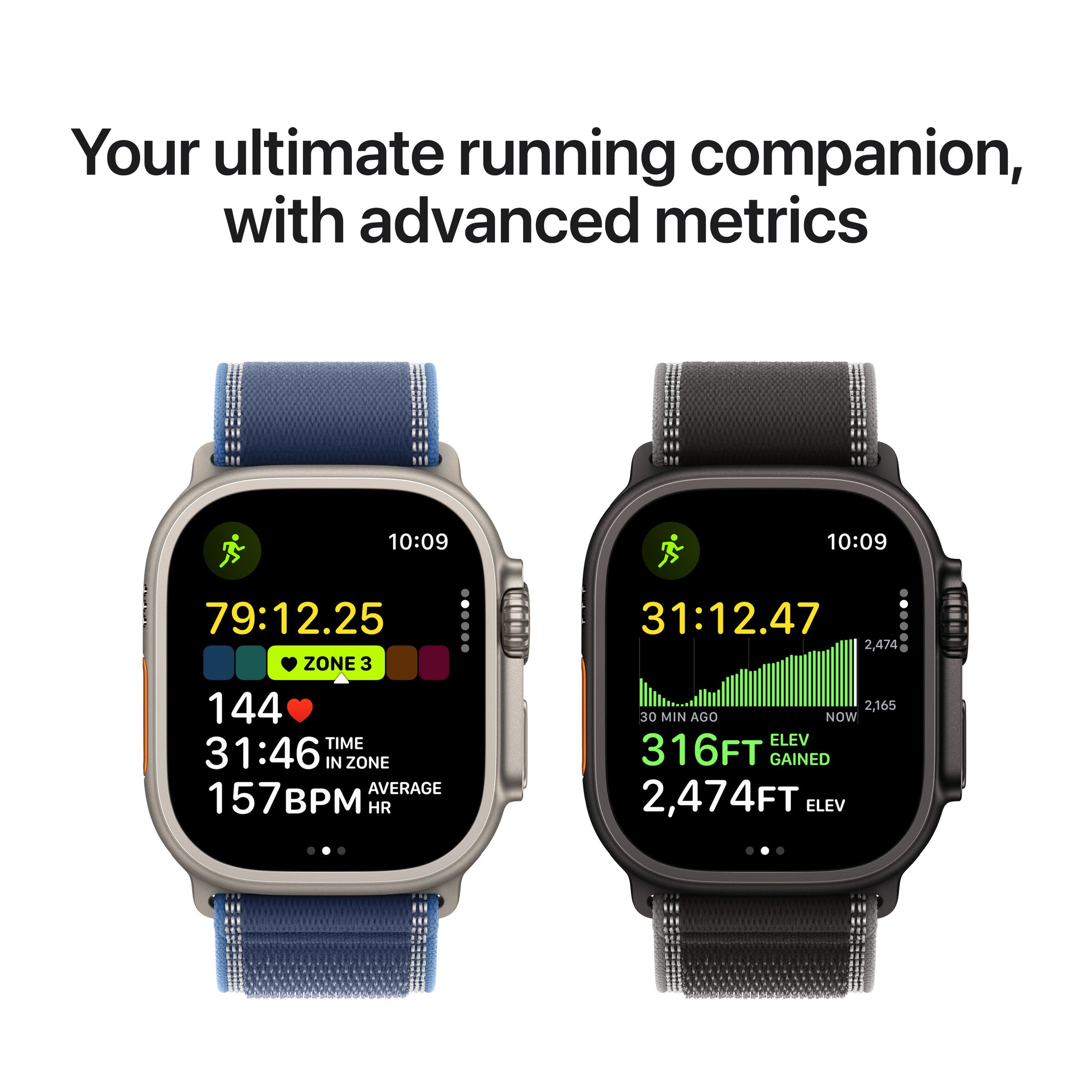 Apple Watch Ultra 3 GPS + Cellular 49mm Naturlig Titanium med Ankerblå ...
